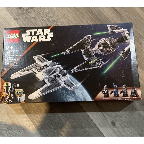 Lego | Toys | Lego Star Wars Mandalorian Fang Fighter Vs Tie ...